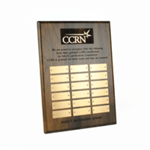 CCRN Roster Plaque - AACN