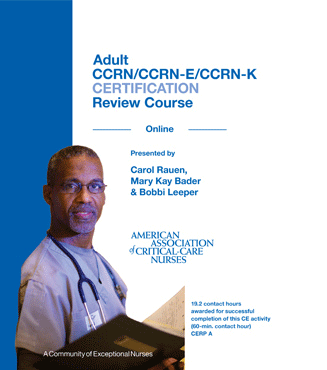 Adult CCRN/CCRN-E/CCRN-K Certification Review Course Online Individual ...
